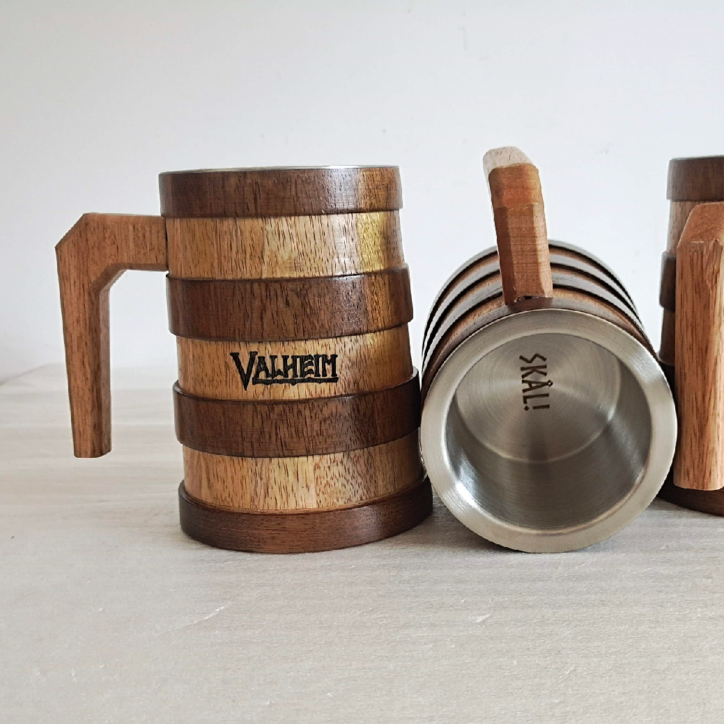 Valheim Wooden Tankard – Valheim Store